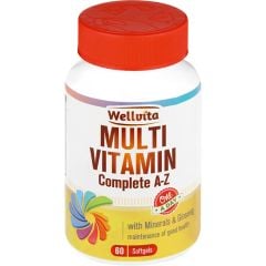 Wellvita Multivitamin A-z 60 Softgel Caps – Zeni Pharmacy Umhlanga